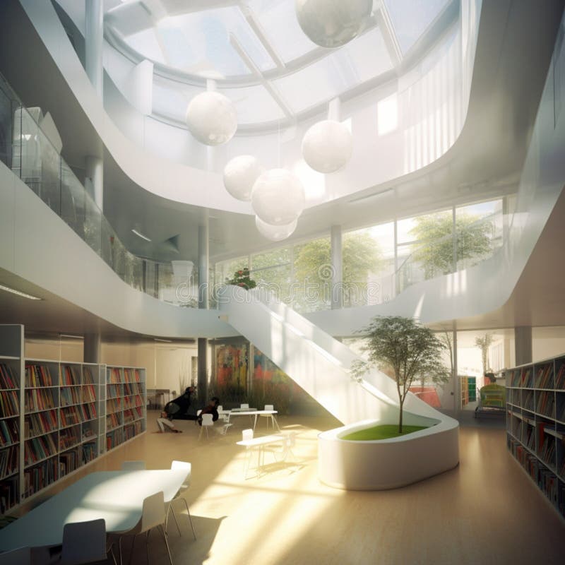 Atrium Library Stock Illustrations – 44 Atrium Library Stock ...