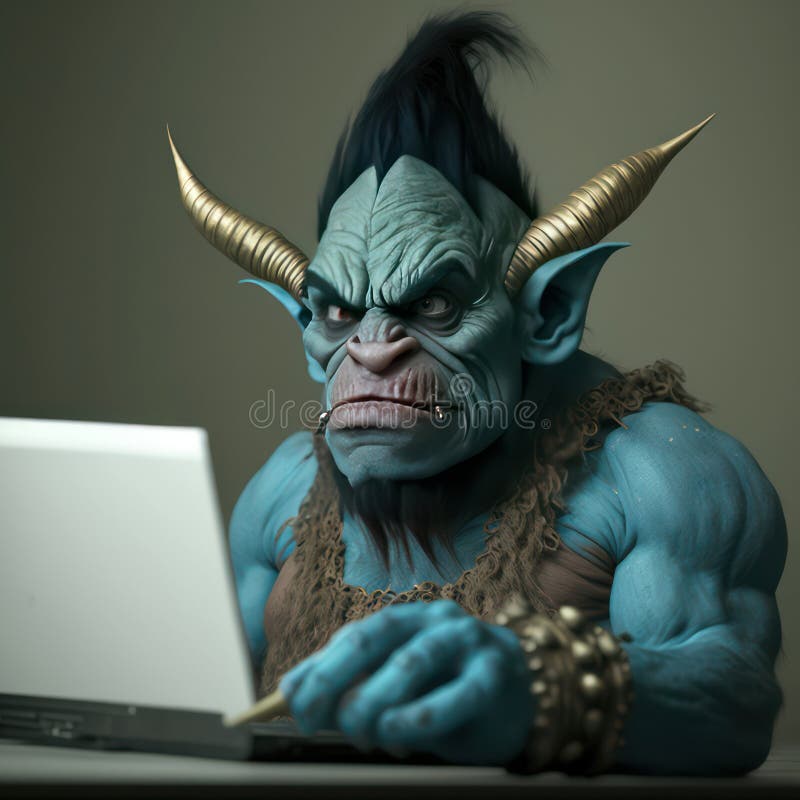 Generative AI Illustration of Concept Image for Online Internet ...