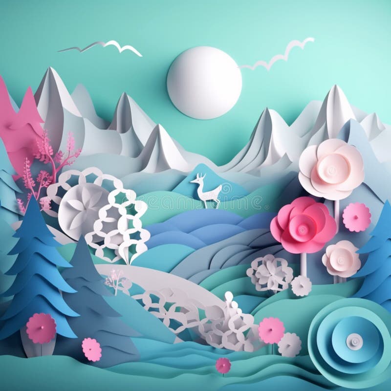 Generative AI Illustration. Earth Day Illustration Stock Illustration ...