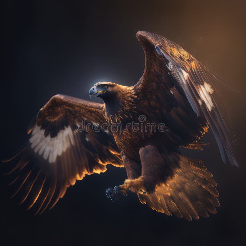 Eagle Wings Open Stock Illustrations – 755 Eagle Wings Open Stock ...