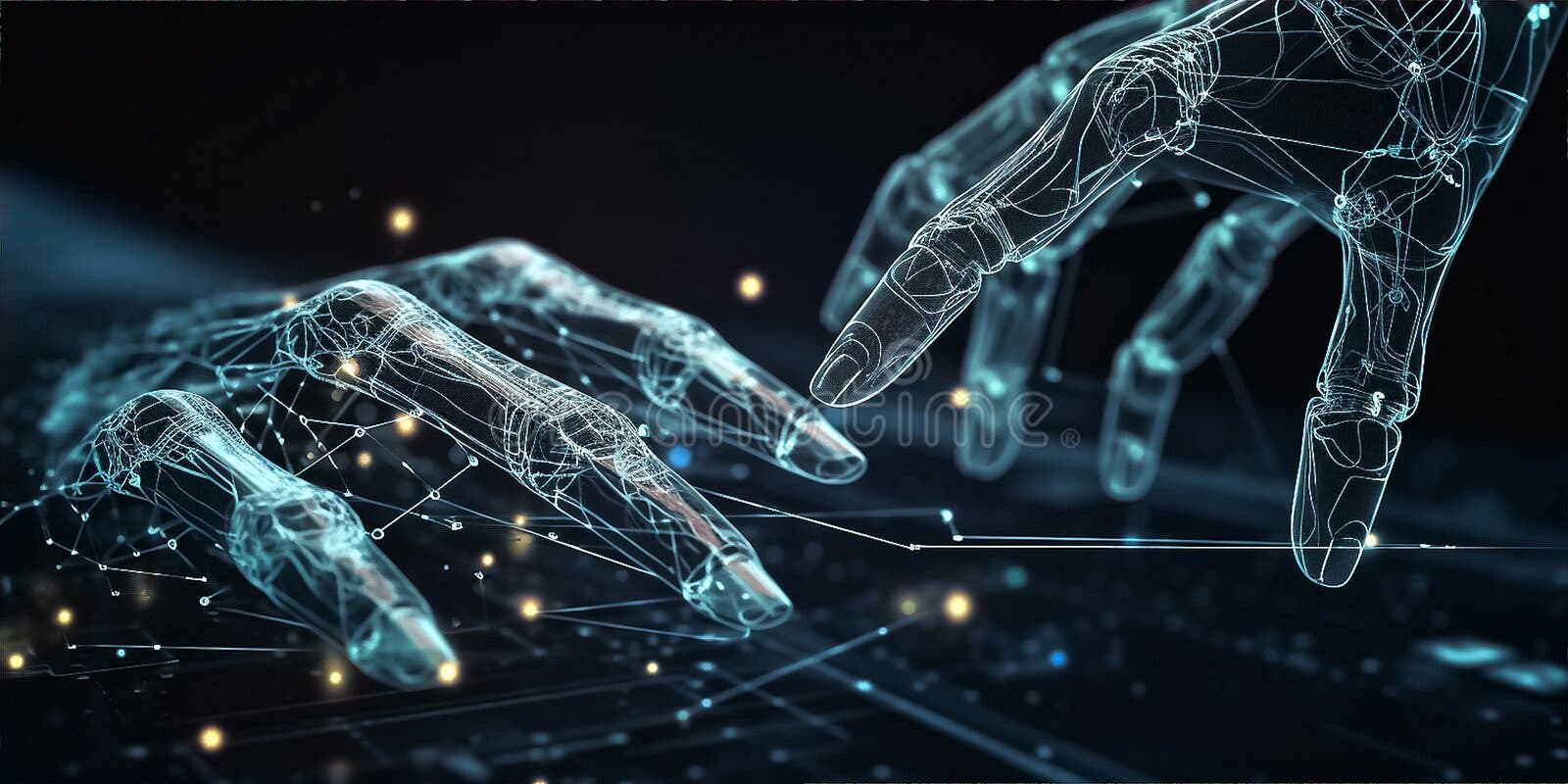 Ai Generative. Hands Holding a Cardboard Box Stock Illustration ...