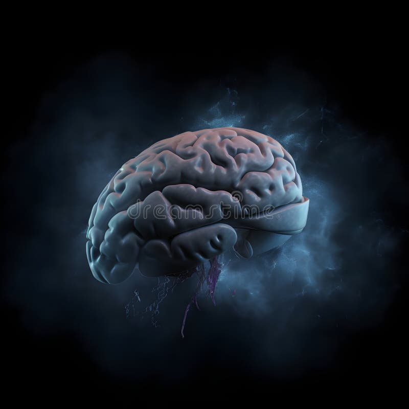 Generative Ai Illustration. Medically Accurate Illustration,the Brain ...