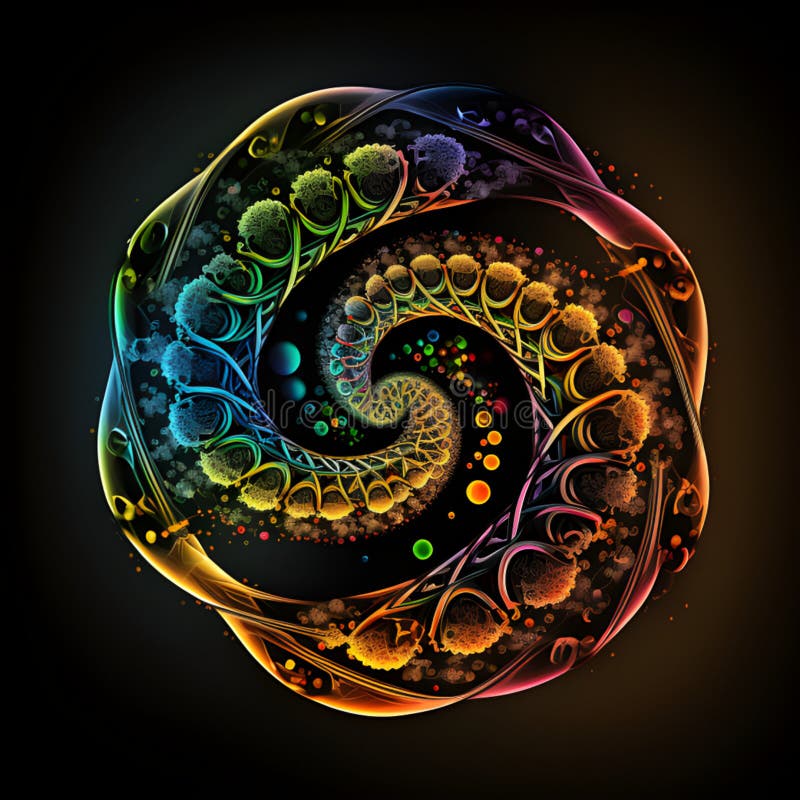 Generative AI Illustration. Pastel Drops Electric Abstract Background ...