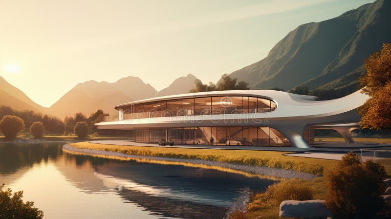 Scifi Building Alien Exterior Stock Illustrations – 444 Scifi Building ...