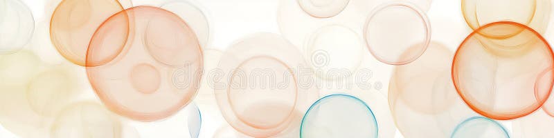 Soft Pastel-colored Bubbles Overlapping with Delicate Textures and ...