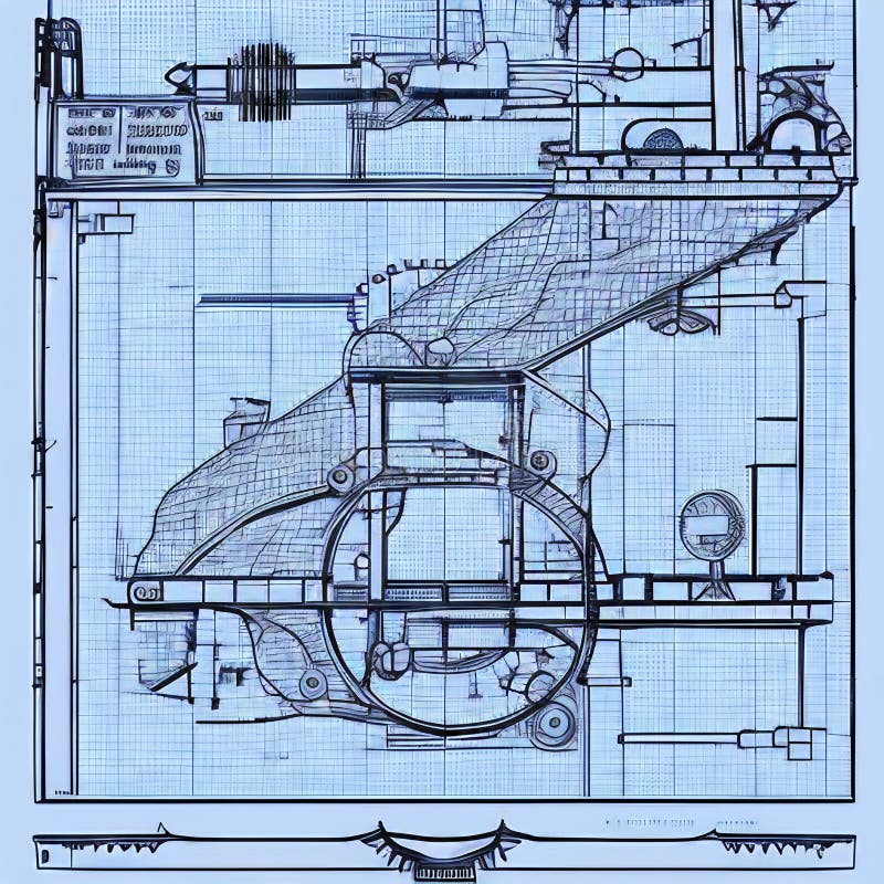 Generative AI Illustration of a Steampunk Complex Mousetrap Design ...