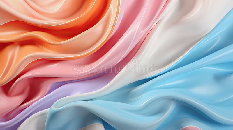 Generative AI Illustration of a Visually Striking Abstract Pattern Made ...