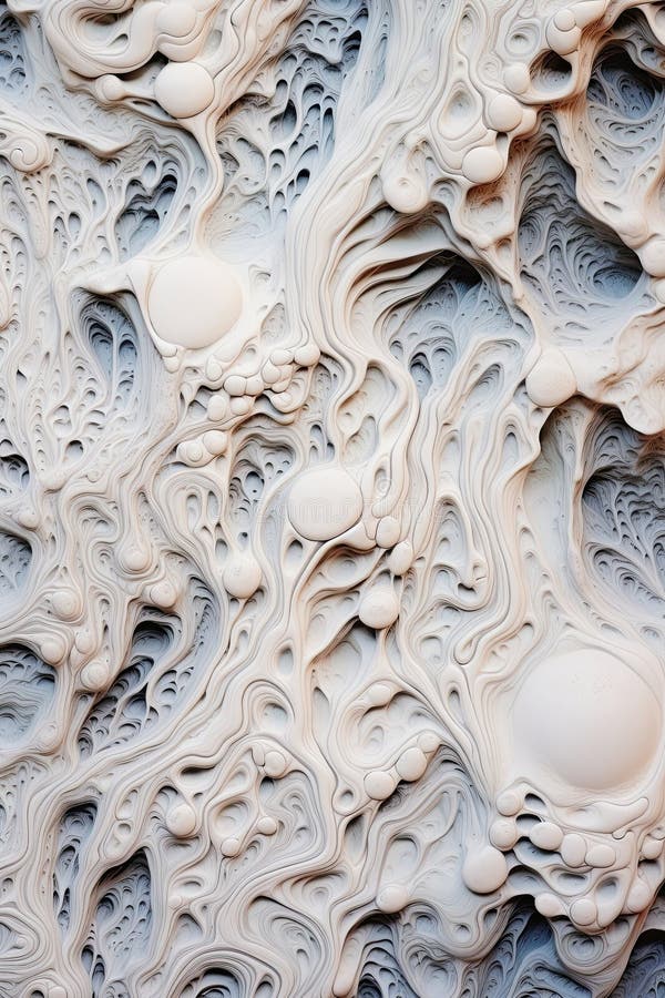 Abstract Lava Pattern, Generative Ai Background Illustration Stock ...