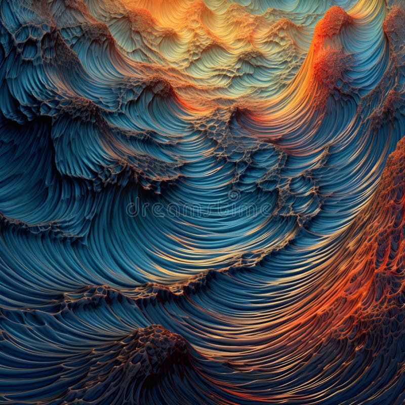 Generative AI, Illustrations, Gravity, Gravitational Waves Concept ...