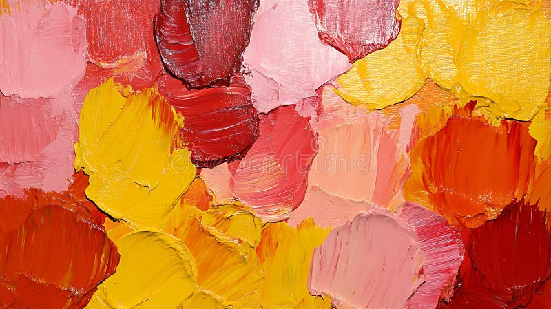 Generative AI Image of Bright Dynamic Abstract Pattern with Collage ...