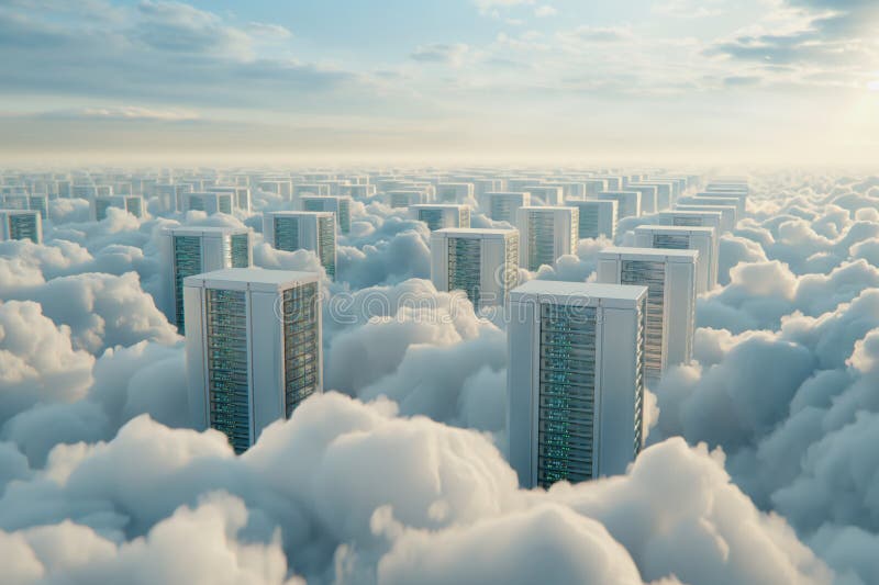 Computer Servers in Cloud-based Data Storage System, Online Data ... Computer Servers in Cloud-based Data Storage System, Online Data ...