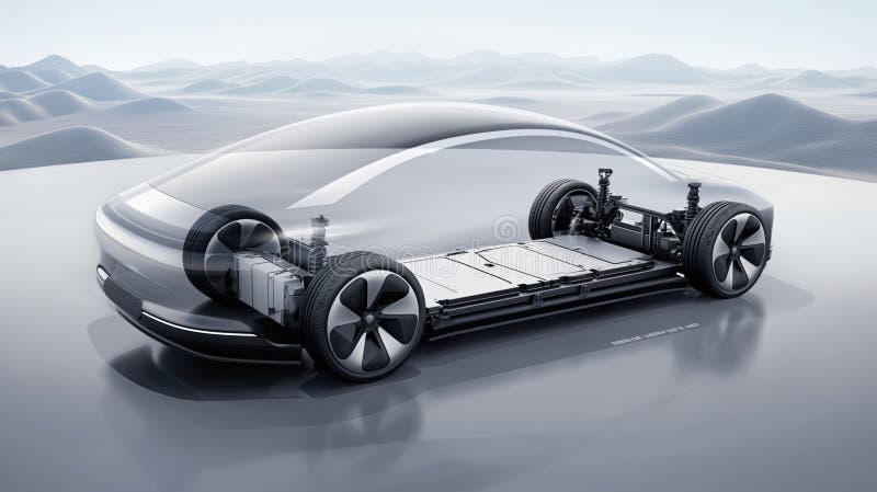 Electric Car with Lithium Ion Battery Assembly Production Line Stock ... Electric Car with Lithium Ion Battery Assembly Production Line Stock ...