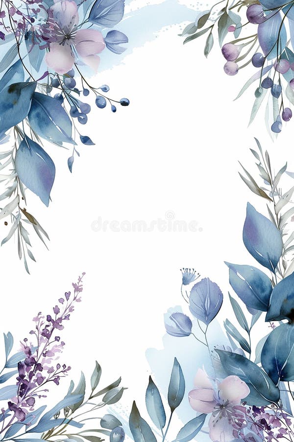 Generative AI Image of Empty Wedding Invitation Card Background with ...