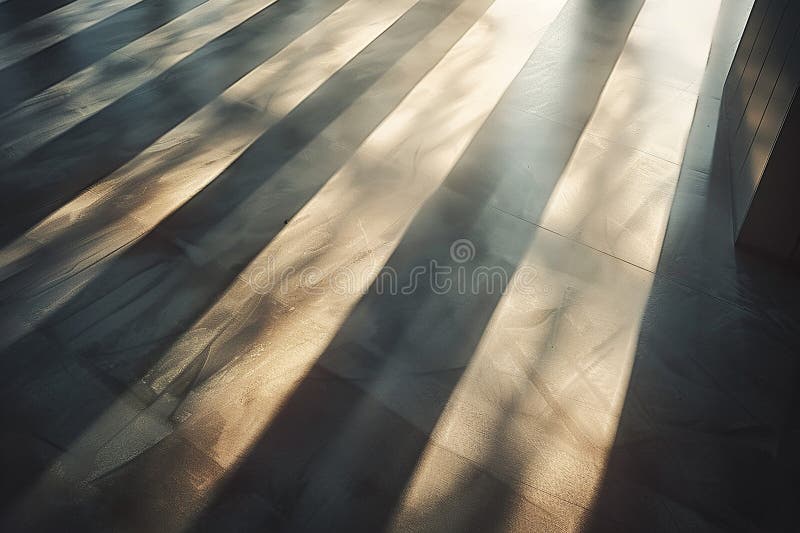 Generative AI Image of Floor Reflecting the Light and Shadow Wallpaper ...