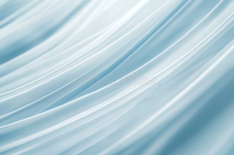 Generative AI Image of Light Blue Fabric Cloth Fall with Diagonal ...