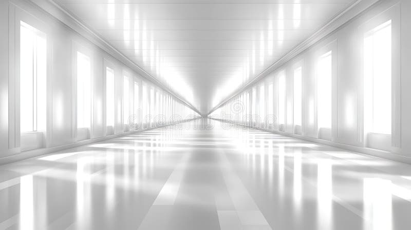 Generative AI Image of Minimalist Abstract Indoor Room Background with ...