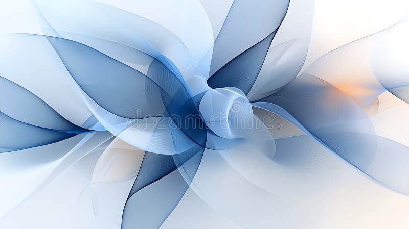 Generative AI Image of Minimalist Abstract Line Crossing Softly ...