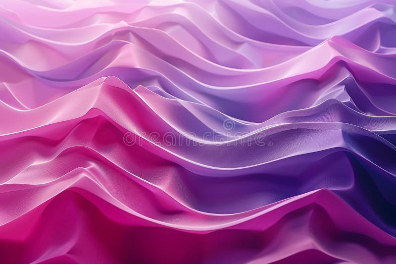Generative AI Image of Pink Pastel Crumpled Tangled Paper Waves Pattern ...