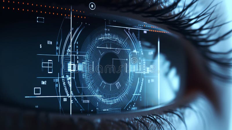 Human Eye, Scanned Meticulously for Identity Verification in ...