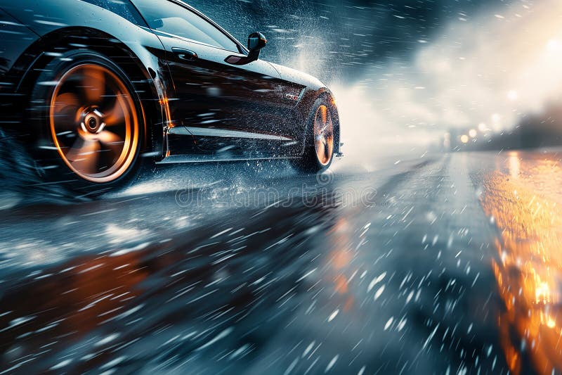 Car Wheel Water Splash Stock Illustrations – 542 Car Wheel Water Splash ...