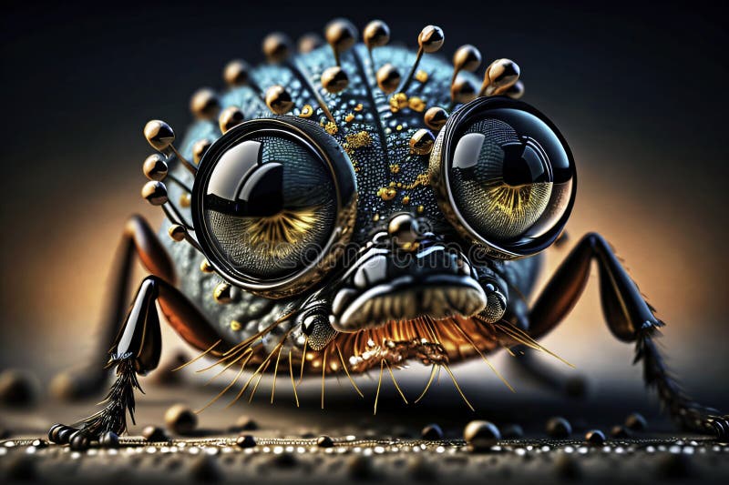 Generative AI Image of a Spooky Bug Stock Illustration - Illustration ...