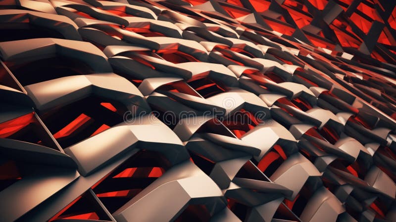 Generative AI, Industrial Harmony Stock Illustration - Illustration of ...