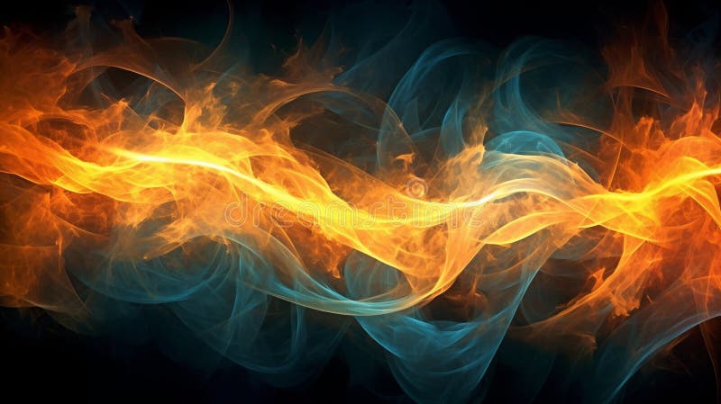 Generative AI, Inferno Rhythm Stock Illustration - Illustration of ...