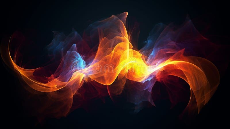 Generative AI, Inferno Rhythm Stock Illustration - Illustration of ephemeral, captivating: 281271068