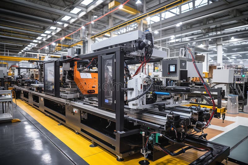 Generative AI, Line Production for Create Automotive Micro Electronic ...