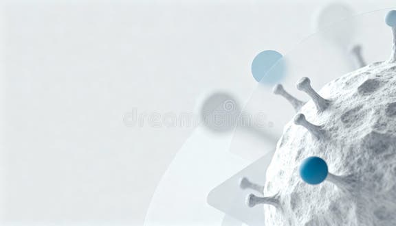 Generative AI Microscopic Virus Particle Scientific Visualization of ...