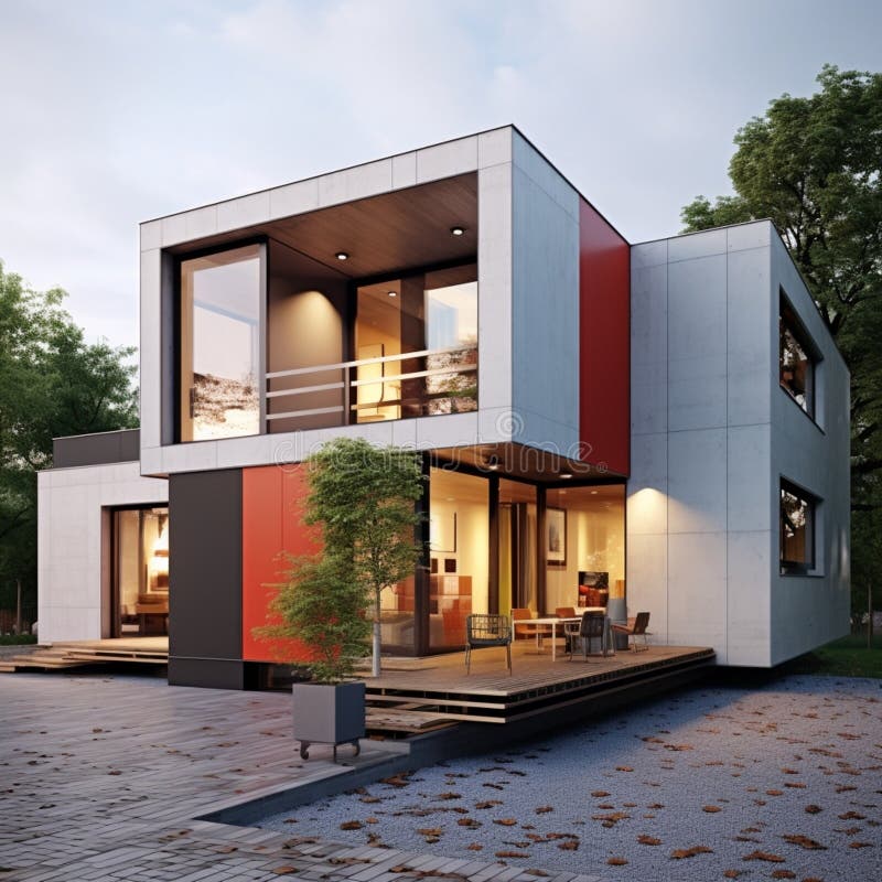 Generative AI Modern Building Design Image Editorial Stock Image ...