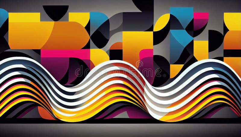 Generative AI, Modern Flow: a Dynamic Geometric Background of Clean ...