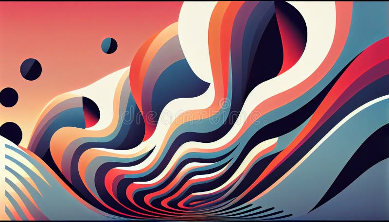 Generative AI, Modern Flow: a Dynamic Geometric Background of Clean ...