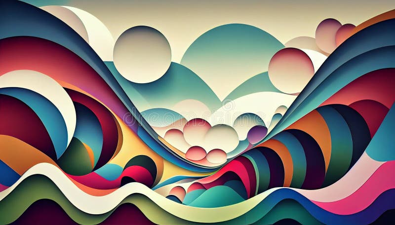 Generative AI, Modern Flow: a Dynamic Geometric Background of Clean ...