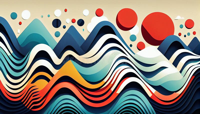 Generative AI, Modern Flow: a Dynamic Geometric Background of Clean ...