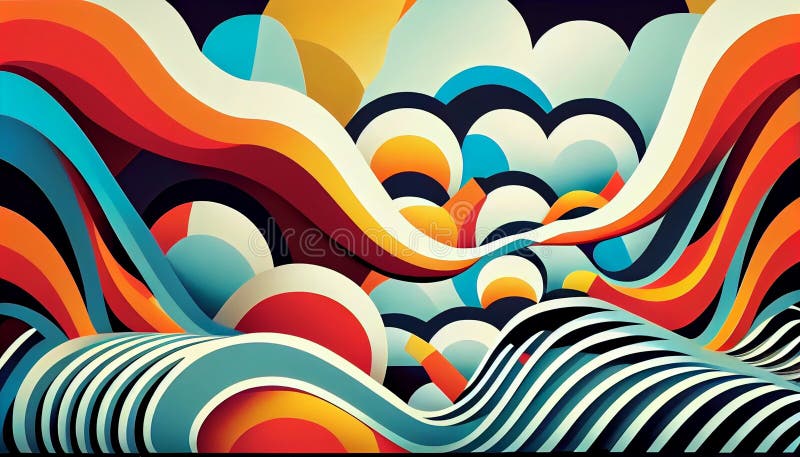 Generative AI, Modern Flow: a Dynamic Geometric Background of Clean ...