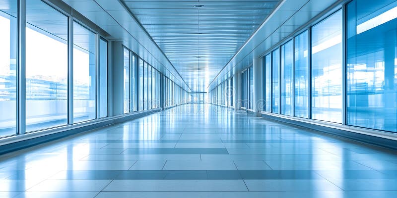 Generative AI Modern Minimalist Interior Design of Bright Open Plan ...