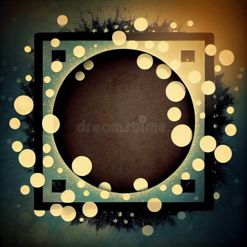 Generative AI, Old-Fashioned Charm: Vintage Bokeh Frame for Nostalgic ...