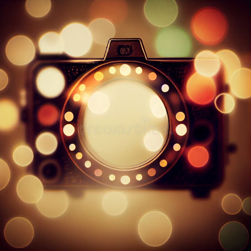 Generative AI, Old-Fashioned Charm: Vintage Bokeh Frame for Nostalgic ...