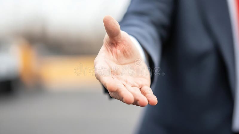 Generative AI Open Hand Offering a Gesture of Help or Opportunity in ...