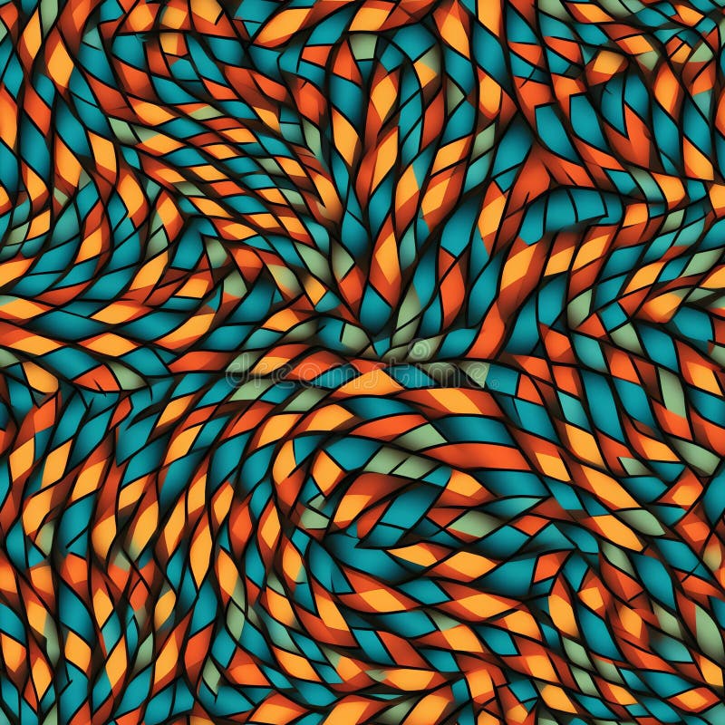 Generative AI Optical Pattern- Stock Illustration - Illustration of ...