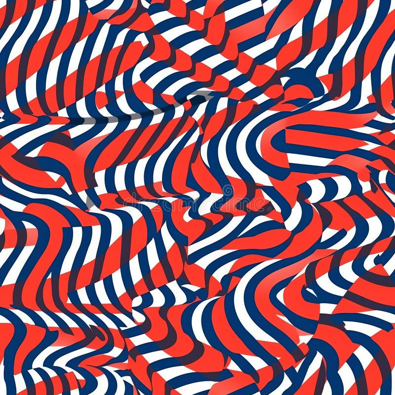 Generative AI Optical Pattern- Stock Illustration - Illustration of ...