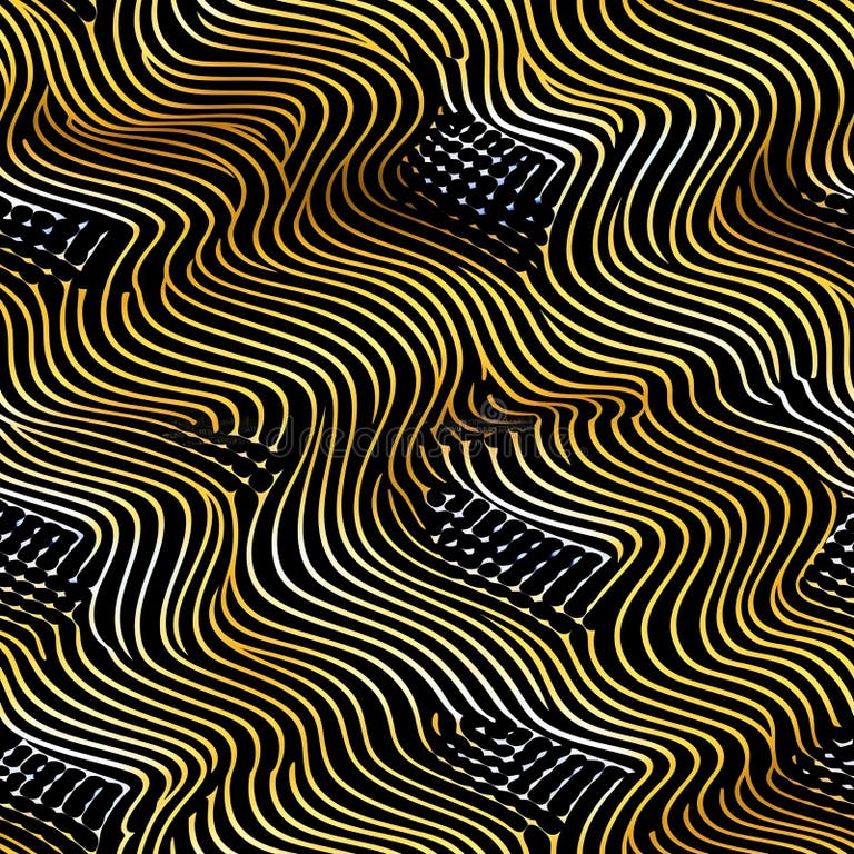 Generative AI Optical Pattern- Stock Illustration - Illustration of illusion, seamless: 280257664