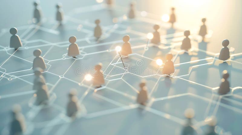 Generative AI Organization Chart with Hierarchy Structure of Teams and ...