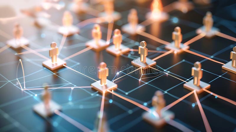 Generative AI Organization Chart Showing Hierarchy Structure of Teams ...