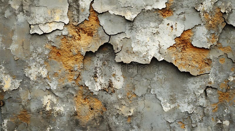 Generative AI Peeling Grunge Wall TexturePatched and Deteriorating ...