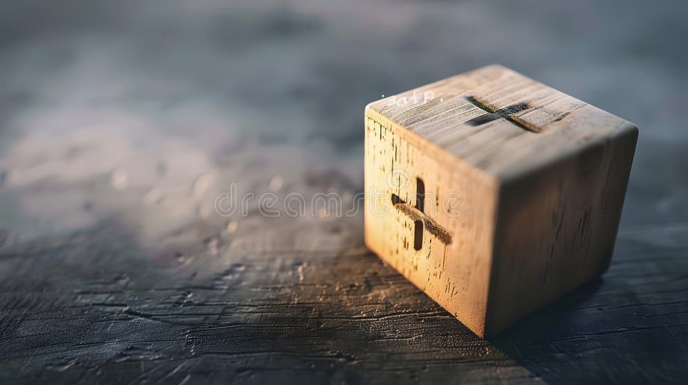 Generative AI Plus Sign in Wooden Cube Block Stack Added Value Benefits ...