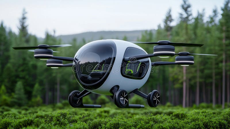 A Generative AI-powered Drone Car Glides into the Forest, Navigating ...