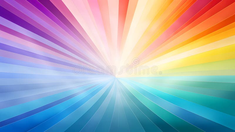 Generative AI a Prism Full Rainbow Light on Paper Background Overlay ...