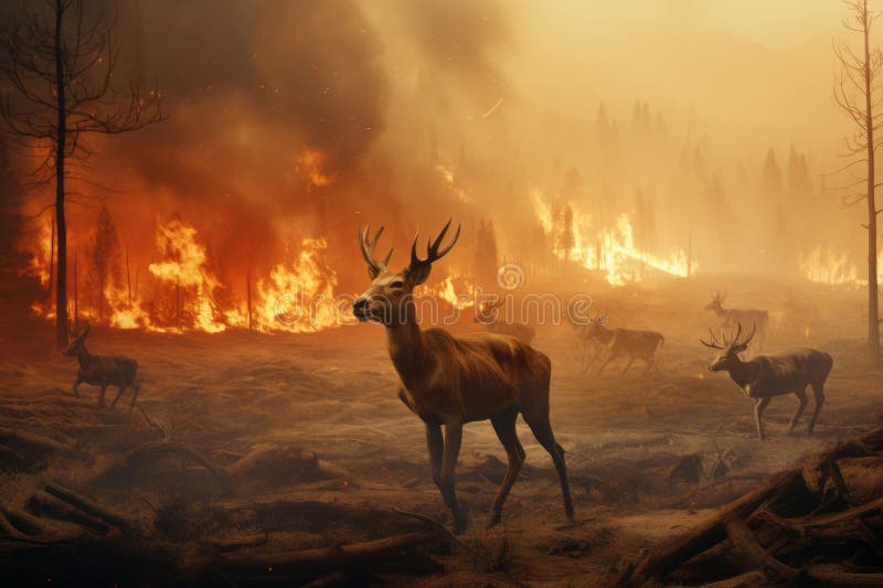 Generative AI Problem of Forest Fires, Climate Change and Global ...